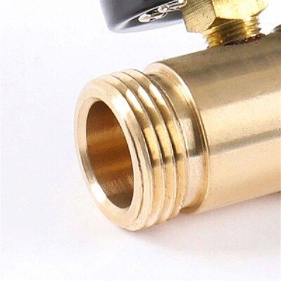 Brass Water Pressure Regulator for Campers Garden Hose