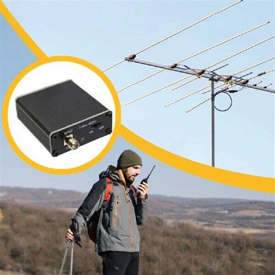 10k-6GHz Full Band Power Preamplifier with SMA Female