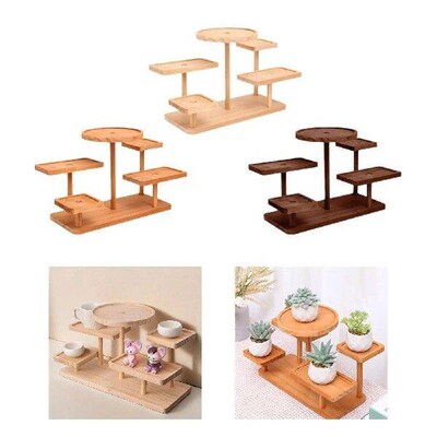 Display Riser Tiered Tray Tabletop Cabinet Organizer