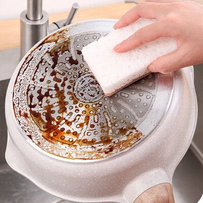 5Pc/Set Natural Scrub Sponges Dish Washing Sponge Safe Natur
