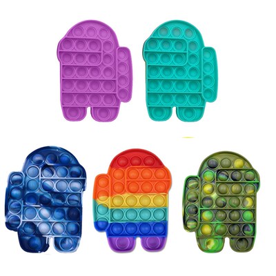 Among Us Push Pops Bubble Sensory Toy Autism Needs Squishy