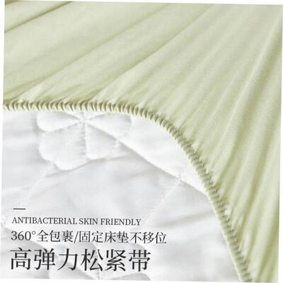 Cotton bed mattress cover bed sheets single bed sheet thick