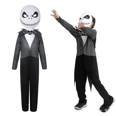 Kids Jack Skellington Costume Boys The Nightmare Before Chri