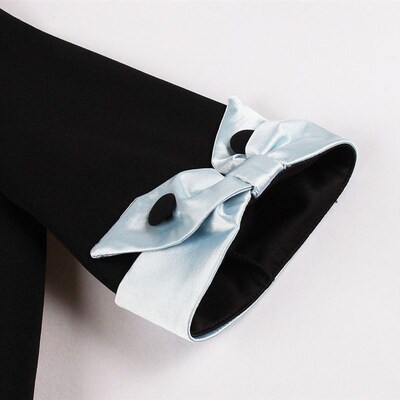 Women Vintage Bow V-Neck Dress Retro Rockabilly 2023 Cocktai
