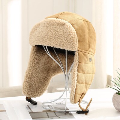 Cold-proof Hat Winter Men Women Outdoor Warm Cap 户外雷锋帽