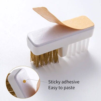 Electric Nail Drill Bits Cleaning Brush with Dustproof Box P