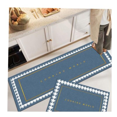 Long Kitchen Mat Bath Carpet Floor Mat Doormat Absorbent Rug