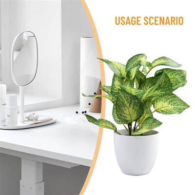 1pc Artificial Bonsai Flower Foliage Plant Potted Home Livin