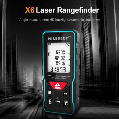 Mileseey MINI Laser Distance Meter X5 X6 Rangefinder Finder