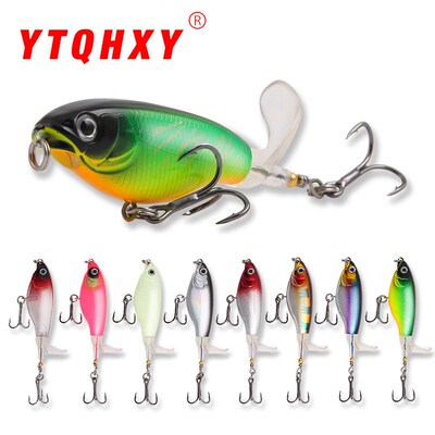 Luya Bait Propeller Water Surface Laser Reflective Mini Noi