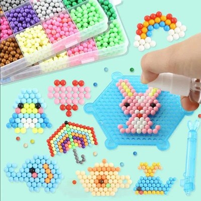 10 Colors 1000 Magical Water Mist Magic Beads Handmade Diy M