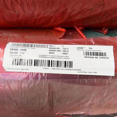 供应沙伯基础复合薄膜 6070 SABIC透明PC-6070 0.175mm
