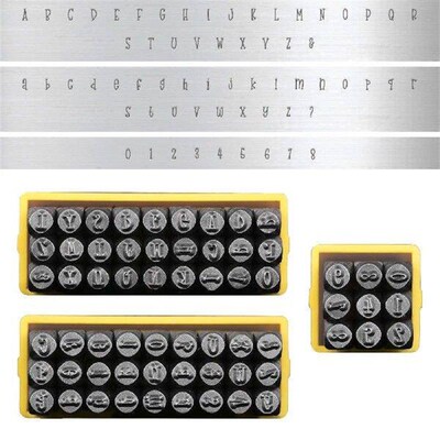 Metal Stamp Set Multipurpose Engraving Tools Carbon Steel