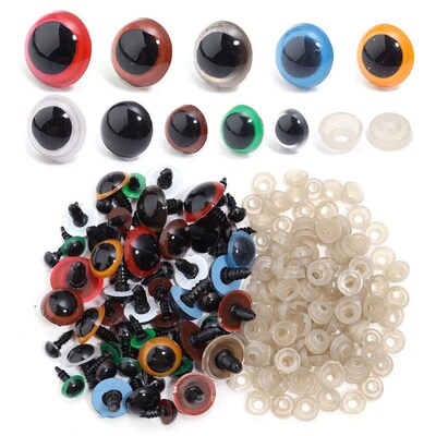 50pcs Plastc Safety Eyes for Toys mgurum Dy Crafts TeddyBear