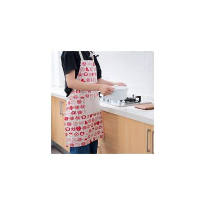 cotton linen apron fashion oil-proof cooking and cooking wa