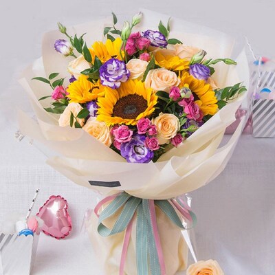 Hansu paper fog flower shop bouquet flower art wrapping pape