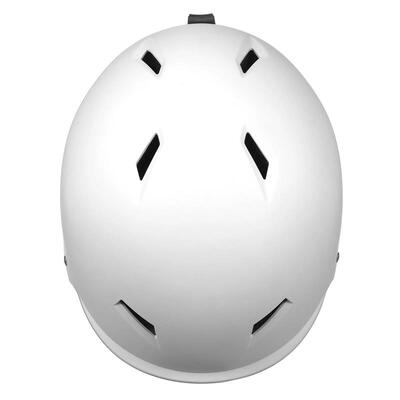 Women Men Winter Snow Helmet with Detachable Earmuff Snowboa