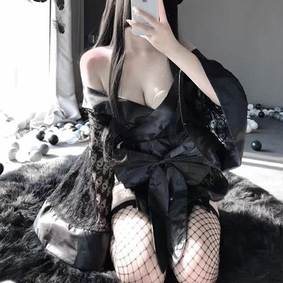 Pcs Set Cosplay Japanese Kimono Uniform Erotic Costumes