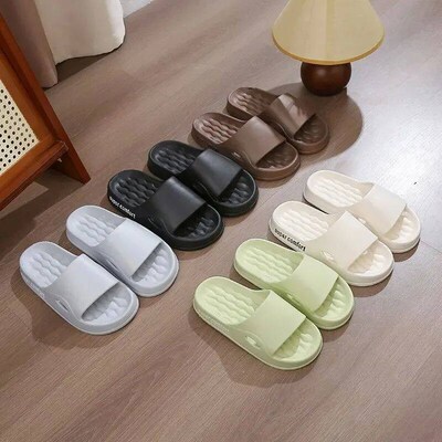 Thick Platform Slippers for Women Home Soft Sole Pillow Slid