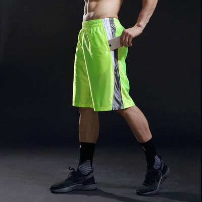 Mens basketball shorts handsome fitness moisture wicking