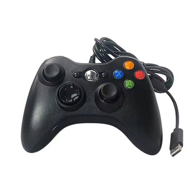 USB Wired Gamepad Xbox 360 Game Controller PC Handheld Joyst