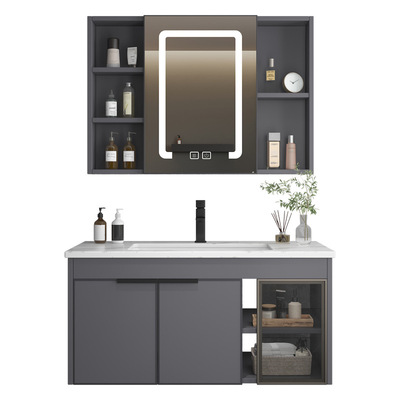 European Style Ceramic Integrated Basin Space Aluminum Bathr