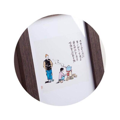 Wooden photo hanging wall picture frame tabletop decoration