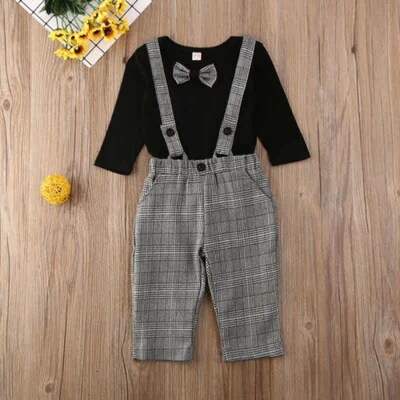 Baby Kids Baby Boy Fashon Clothing Set New Matching Clothes