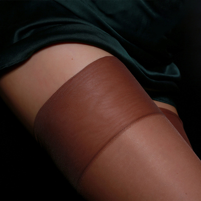 Super Long 110cm Pure Nylon Thigh High Stockings Women Sexy