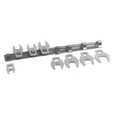 8Pcs 3/8 Inch Drive Crowfoot Wrench 10 To 19mm Metric Foot
