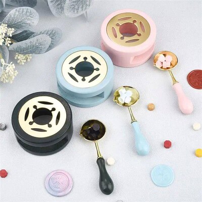Wax Seal Stamp Set Lacquer Furnace With Spoon Wax Seal Melti