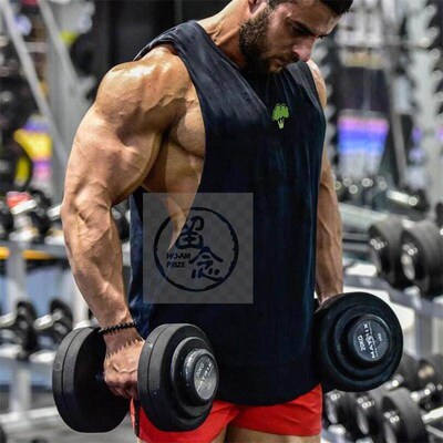 。Vegetarianism Western Blue Flower Design Summer bodybuildi