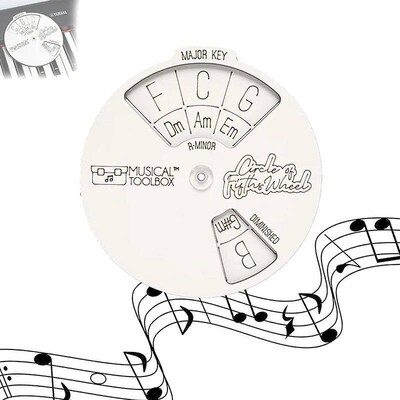 Circle Of Fifths Wheel Wood Chord Tools Circle Wheel Expand