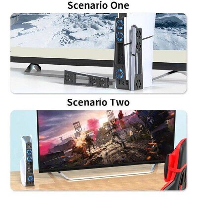 Silent Enhanced Cooling Fan for PS5 Slim Console with