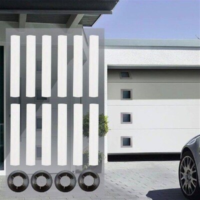 20Pcs Quiet Garage Door Rollers Bearing 80mm Roller Shaft