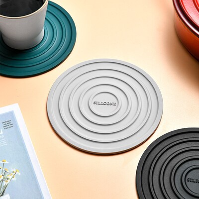 Round Thickened Heat Insulation Mat AntiSlip HighTemperature