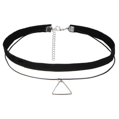 2023 New Arrival Sweet Love Cubic Crystal Pendants Black Vel