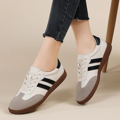 Flat Luxury Shoes Women 2023 Autumn New Classic Ladies Sneak