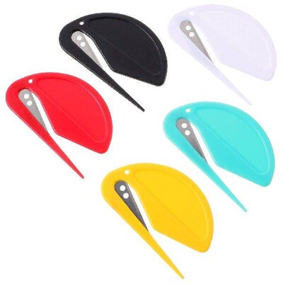 5 Pcs Portable Letter Opener Slitter Envelope Steel Opening
