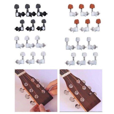 6Pcs 3L3R Guitar Tuning Pegs Guitar String Tuning Pegs
