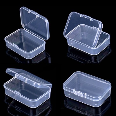 Mini Plastic Box Rectangular Box Translucent Box Packing Box