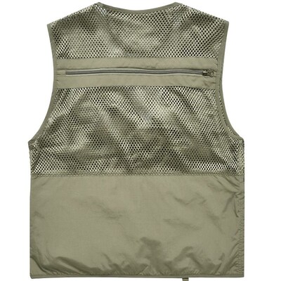 Thin Vest Mens Outdoor Photography Fishing Multi-pocket Wat