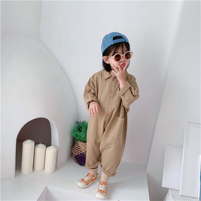 Children Clothing Jumpsuit 2022 Autumn New Boys Girls Casual