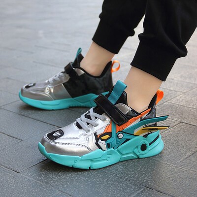 Kids Casual Shoes Boys Leather 5-15y Children Tennis Fashion