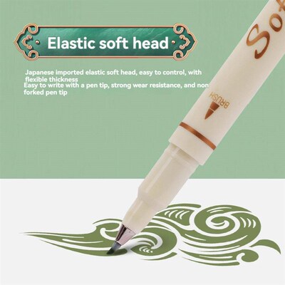 24/3 Color Vintage Watercolor Lettering Art Marker Drawing P
