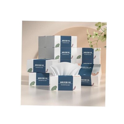 60pcs cartons home tissue toilet paper 抽取式家用卫生纸餐巾