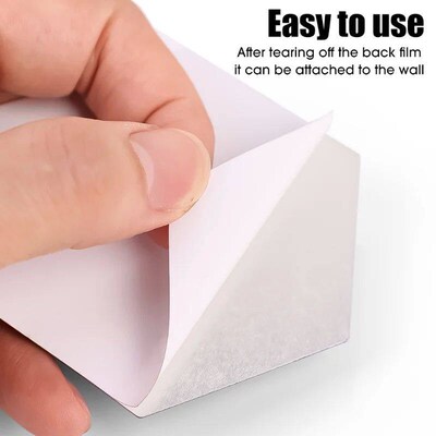 24/6Pcs Hexagon Mirror Sticker DIY Self-adhesive Mosaic Tile