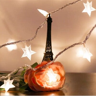 Romantic star lights flashing lights string lights electroni