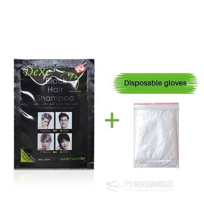 Dexe Black Hair-Shampoo Grey Minutes Cream 10pcs/Lot Buildin