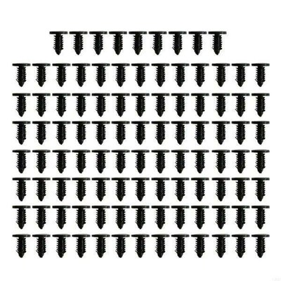 G32A 100 Pcs Plastic Rivets Fasteners with 4.5mm Diameter